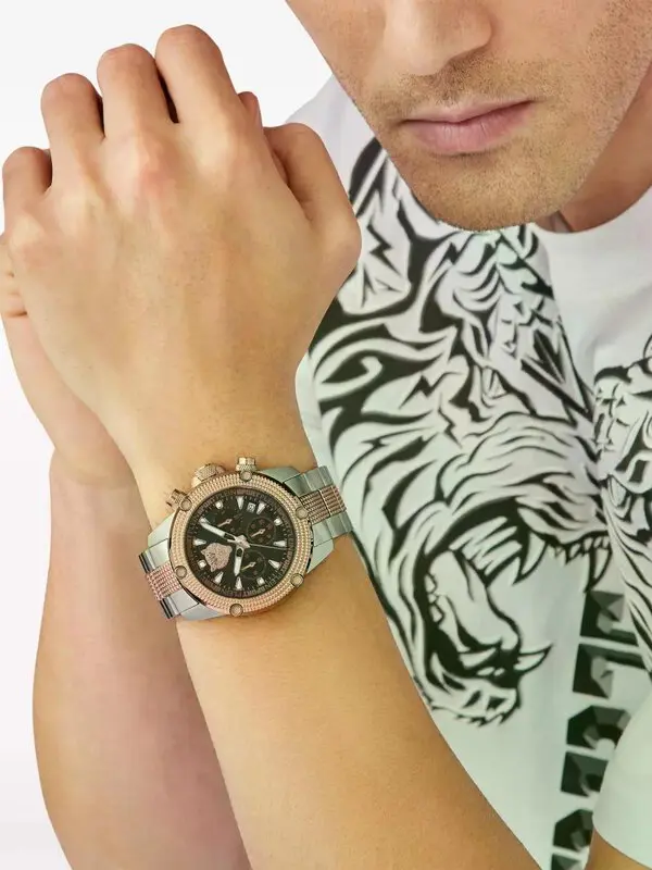 PLEIN SPORT Hurricane Chronograph Watch - Brown