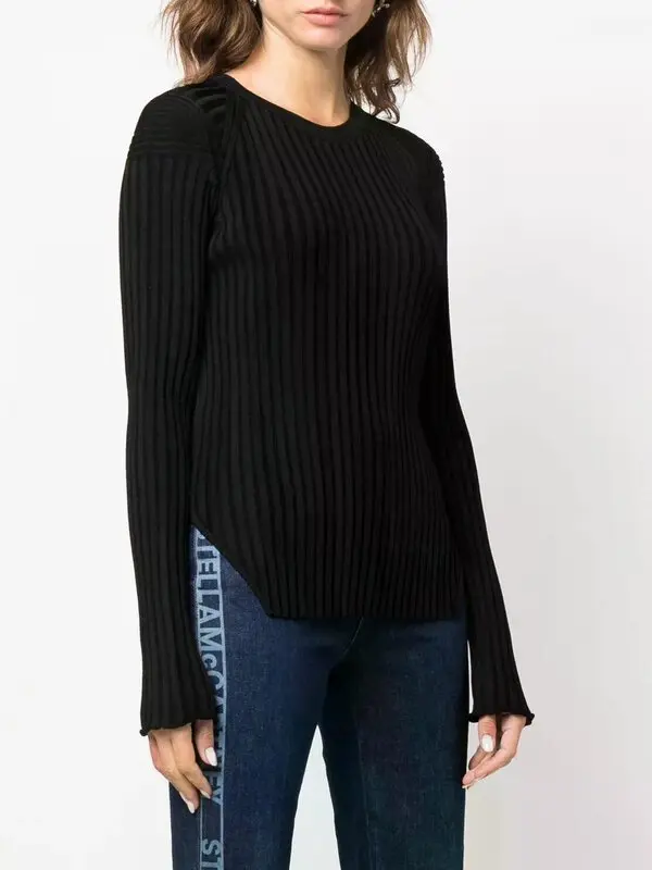 Stella McCartney Rib-knit Long-sleeve Top