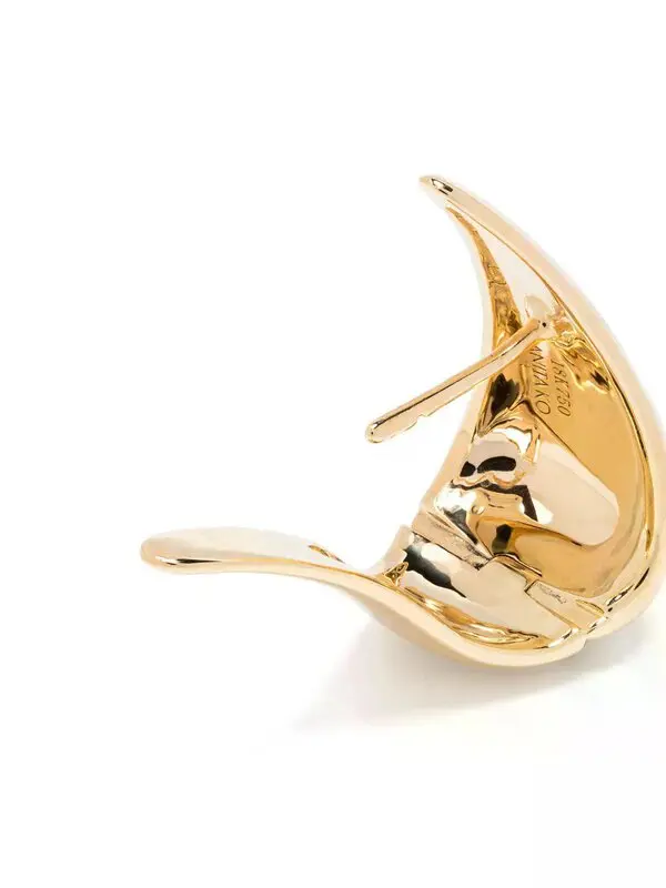 ANITA KO 18k Yellow Claw-shaped Earrings
