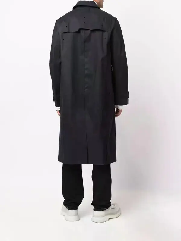 A-COLD-WALL* Logo-badge Longline Trench Coat