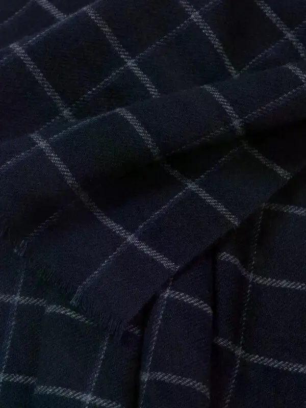 Fedeli Check-pattern Scarf