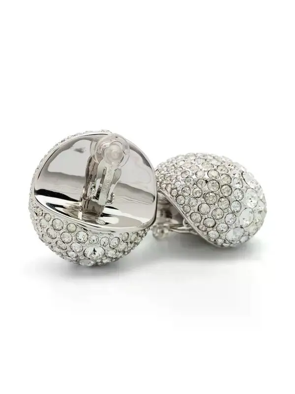 SWAROVSKI Sublima Clip-on Earrings - Silver