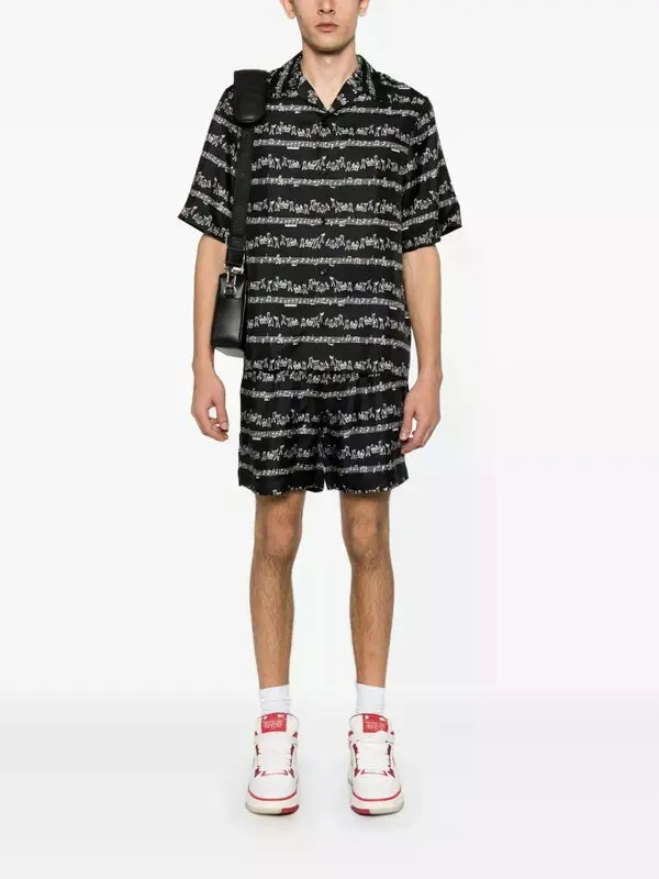Amiri Jazz Band Print Shorts