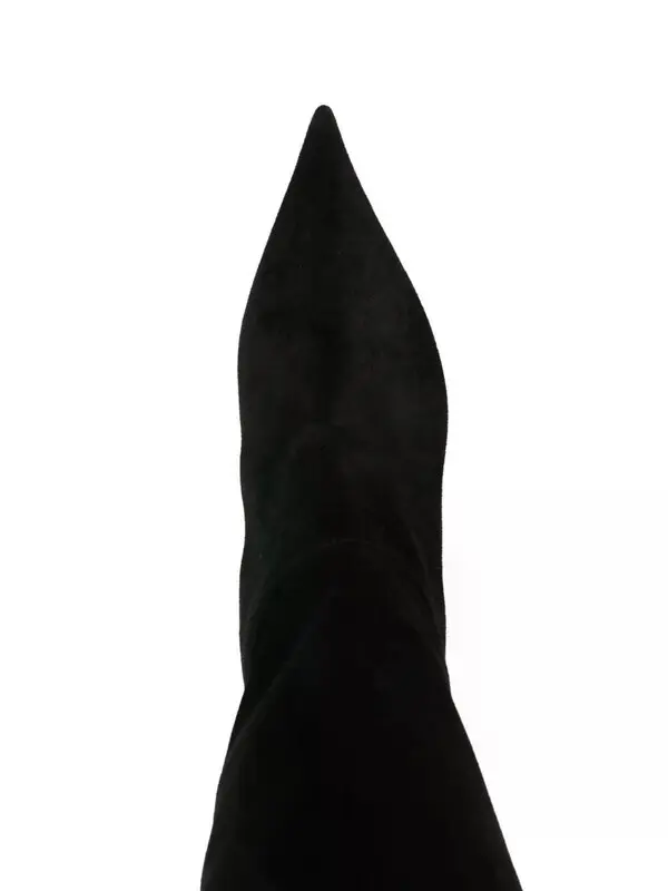 Casadei Elodie Knee-length Suede Boots