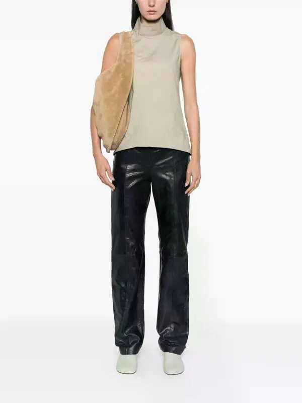 Remain Birger Christensen Slim-fit Leather Trousers