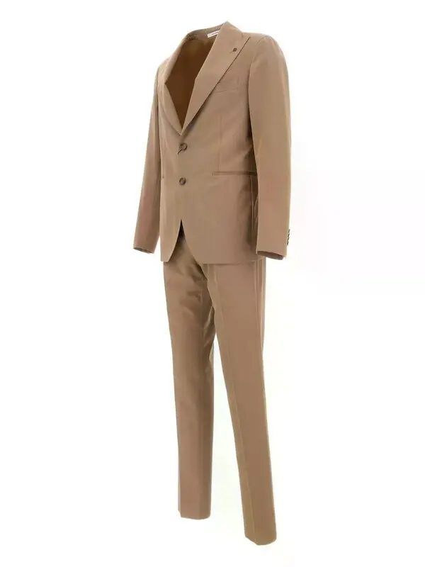 Tagliatore Single-breasted Suit - Neutrals