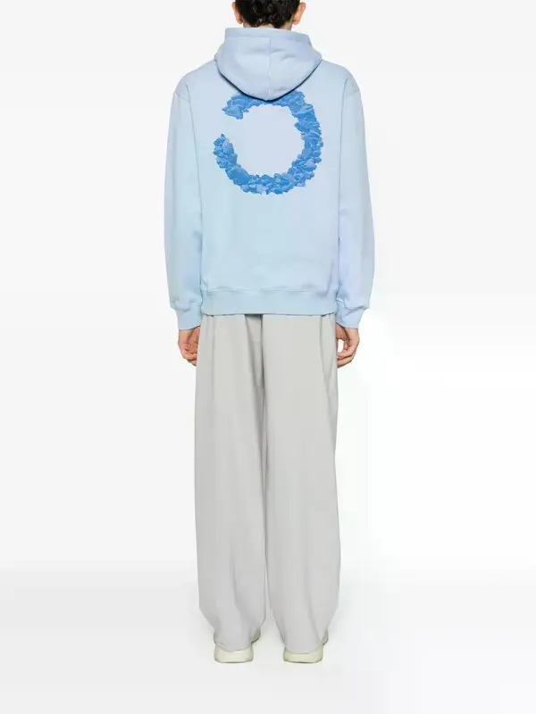 OBJECTS IV LIFE Boulder Print Cotton Hoodie