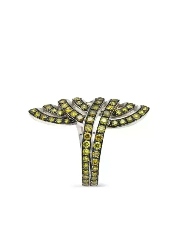 LILY GABRIELLA 18k Gold And Diamond Cocktail Ring