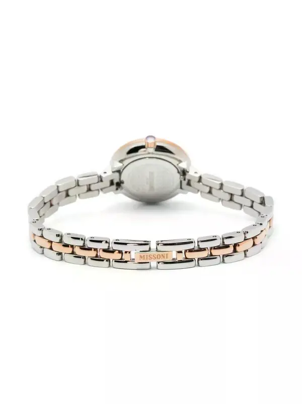 Missoni Geometric Dial Bracelet Watch