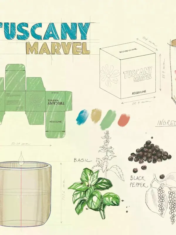 Assouline Tuscany Marvel Candle