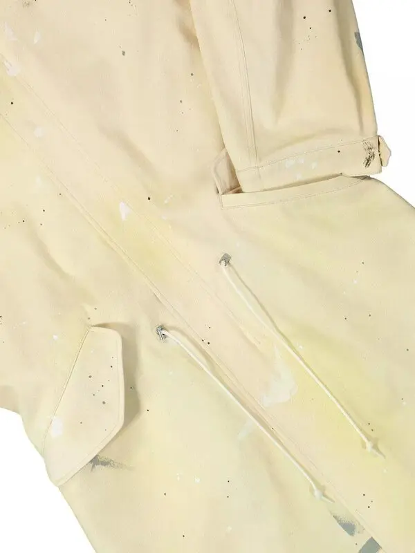 Helmut Lang Paint Splatter-effect Parka