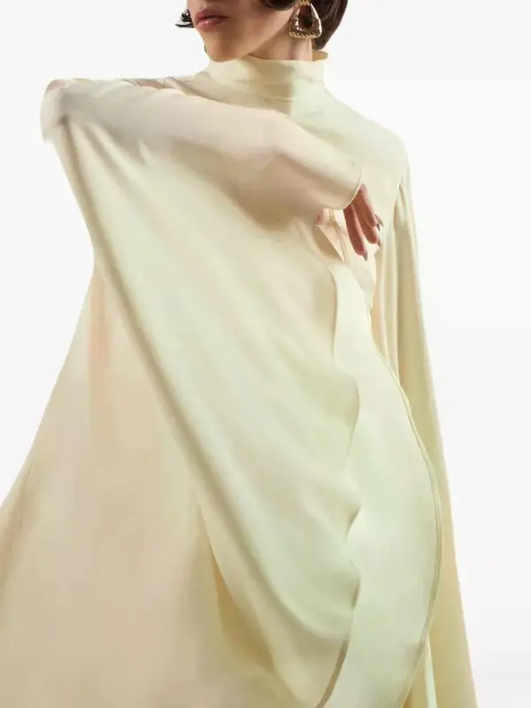 TALLER MARMO Mina Draped-detail Gown
