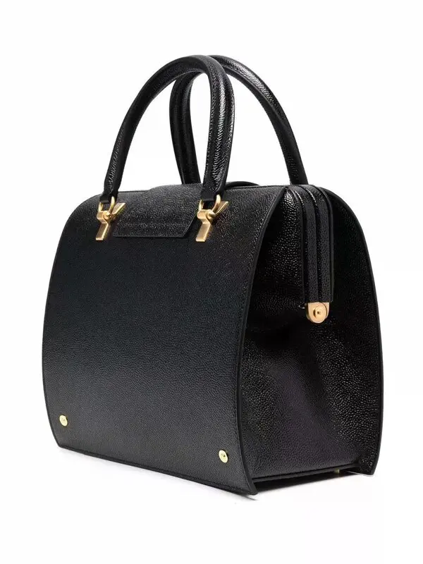 Thom Browne Mrs. Thom Pebble-texture Satchel Bag