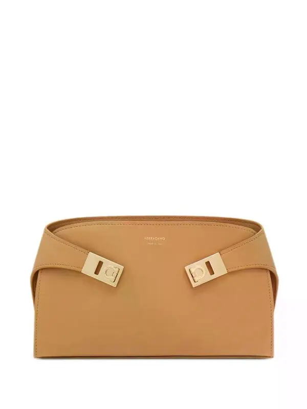 FERRAGAMO Mini Hug Crossbody Bag - Neutrals