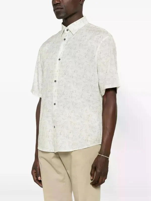Emporio Armani Eagle-print Shirt