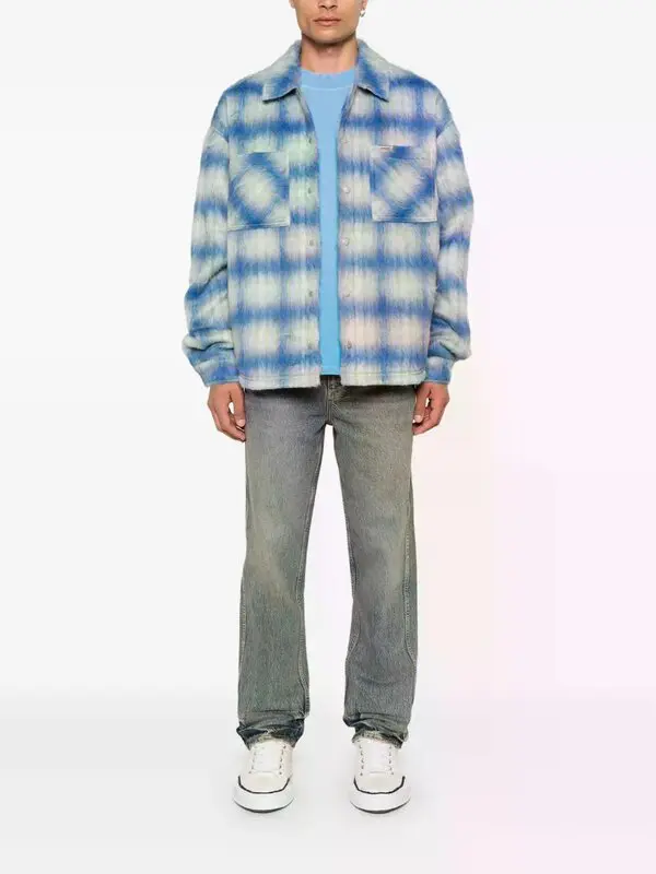 REPRESENT Checked Jacket