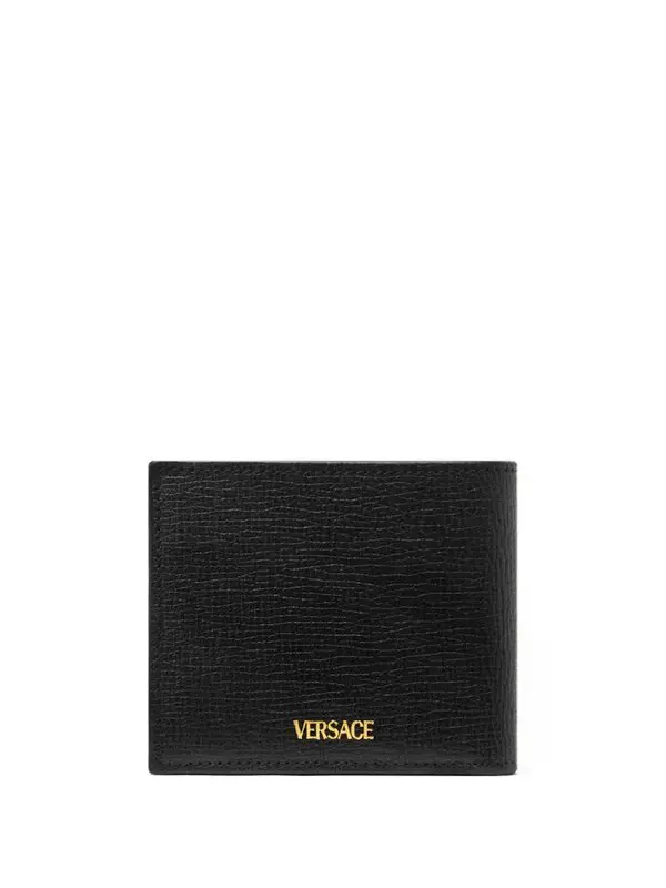 Versace Medusa Biggie Bi-fold Wallet - Black