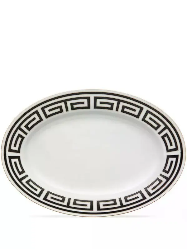 GINORI 1735 Labirinto Serving Platter - Black