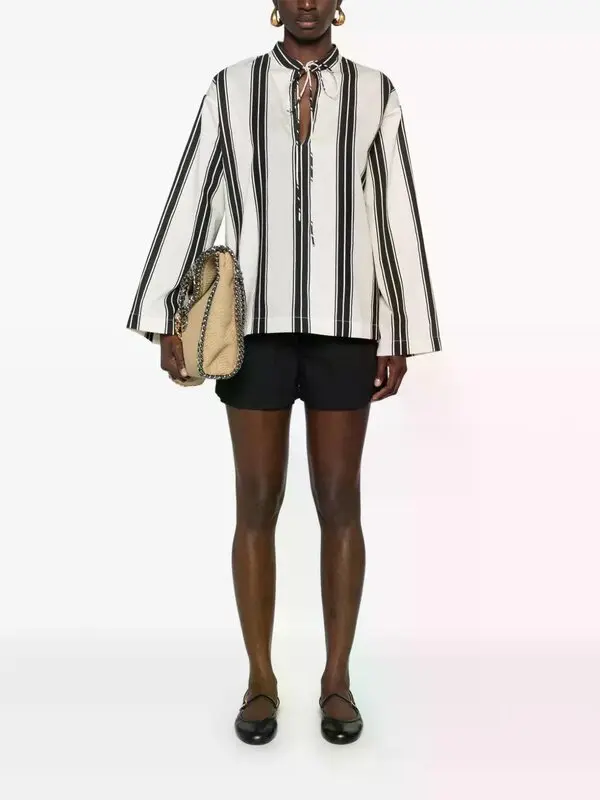 Matteau Mid-rise Organic Cotton Poplin Shorts