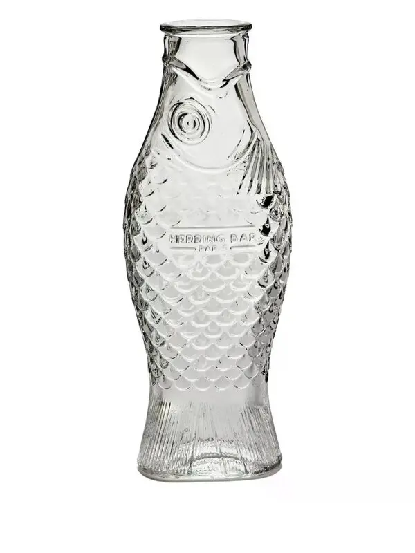 SERAX Fish & Fish Bottle - White