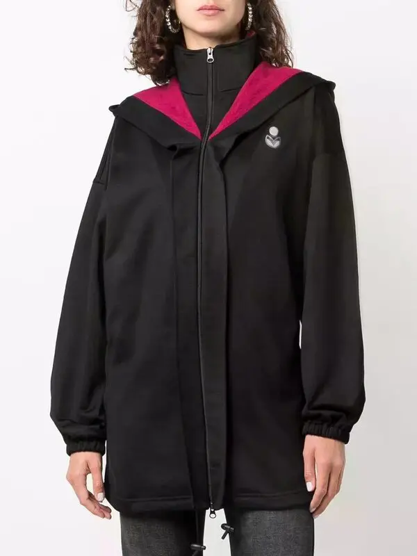 MARANT ETOILE Logo-print Hooded Jacket