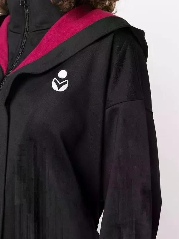 MARANT ETOILE Logo-print Hooded Jacket