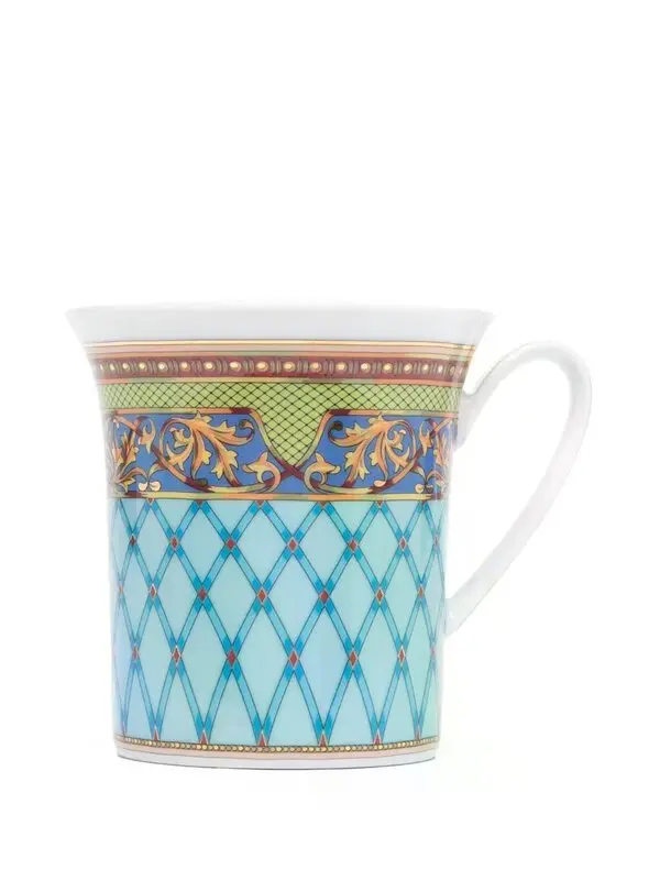 Versace X Rosenthal Russian Dream Mug - Blue