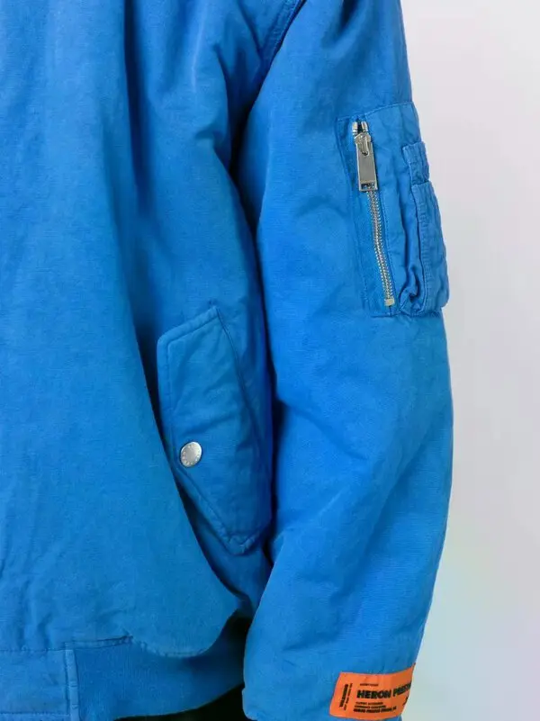 Heron Preston Patch Detail Bomber Jacket