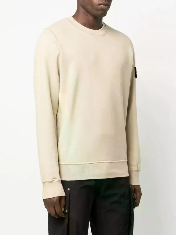 Stone Island Compass-patch Sweatshirt - Neutrals
