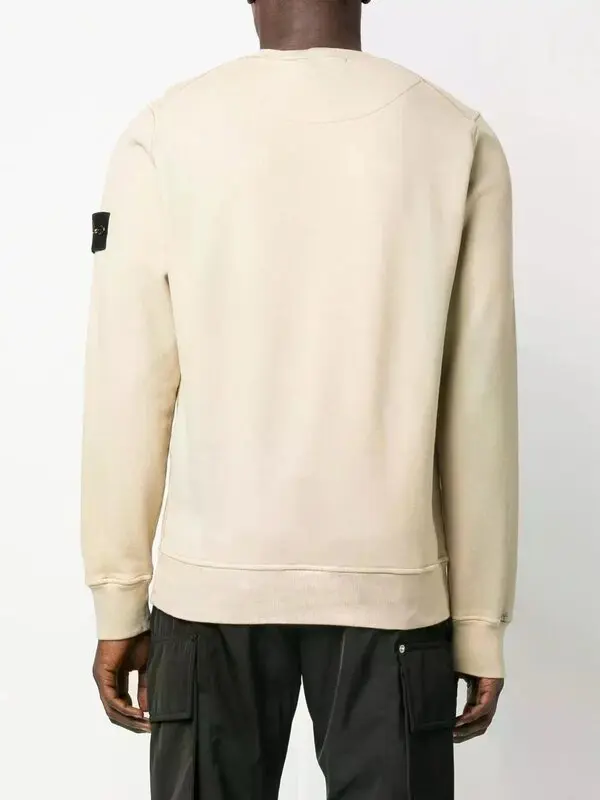 Stone Island Compass-patch Sweatshirt - Neutrals