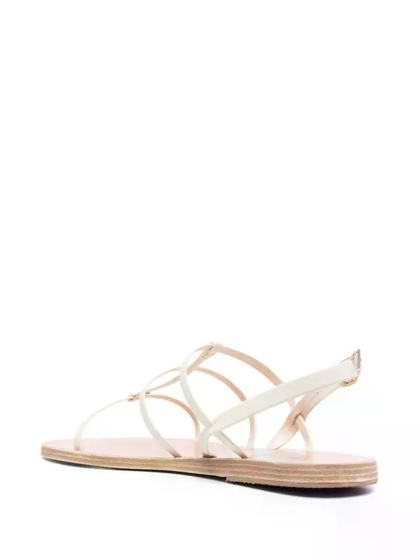 ANCIENT GREEK SANDALS Fay Flat Leather Sandals