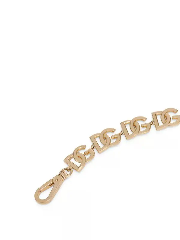 Dolce & Gabbana Faux Pearl Logo Bracelet