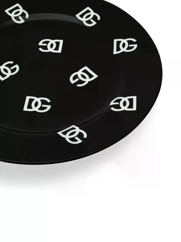 Dolce & Gabbana Logo-print Dinner Plate