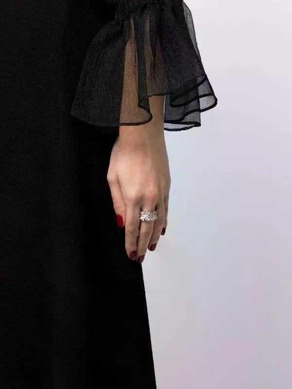 Stephen Webster 18kt White Gold Diamond Band Ring