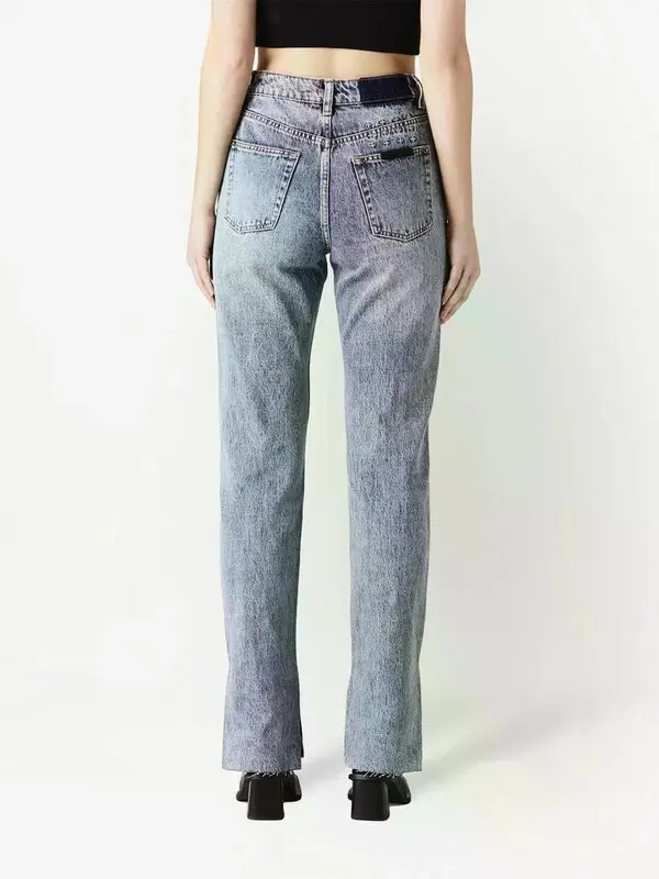 Ksubi Mid-rise Straight Leg Jeans