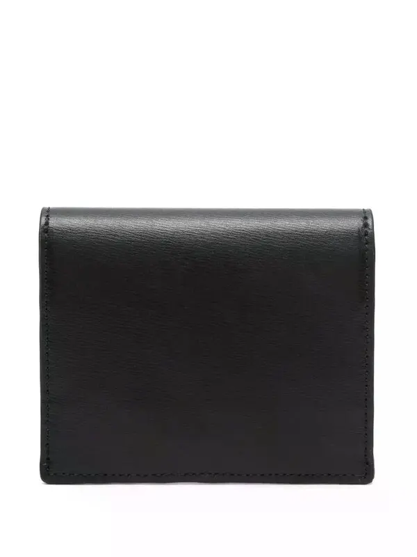 TOTEME T-lock Leather Card Holder - Black