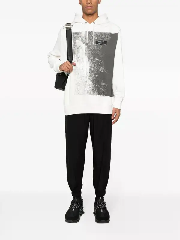 Balmain Jolie Madame Cotton Hoodie