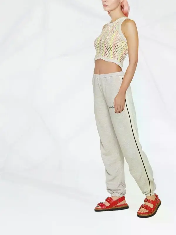 Palm Angels Logo Print Track Pants