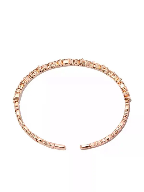 SUZANNE KALAN 18kt Yellow Diamond Tennis Bracelet - Gold
