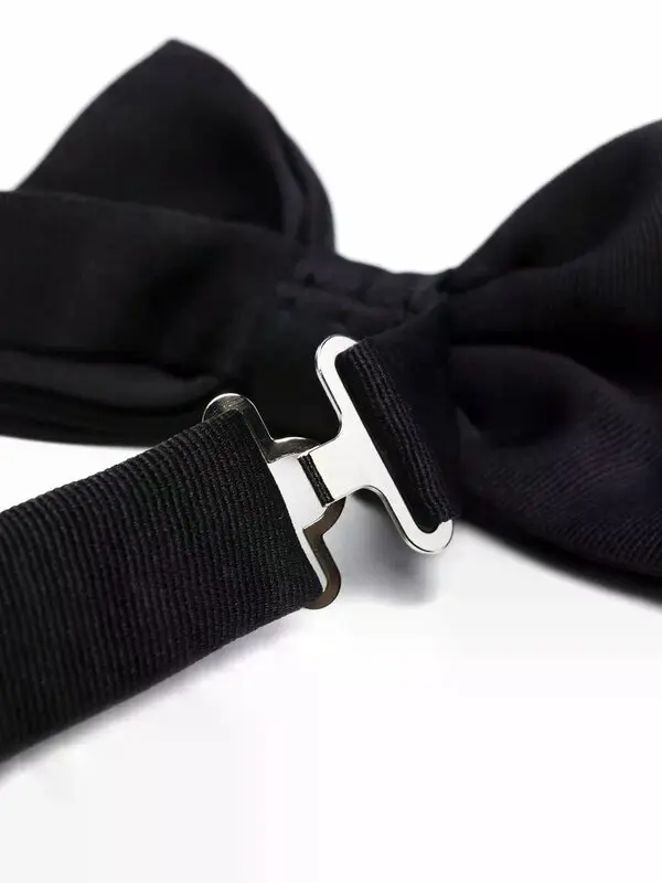 Tagliatore Ribbed Bow Tie - Blue