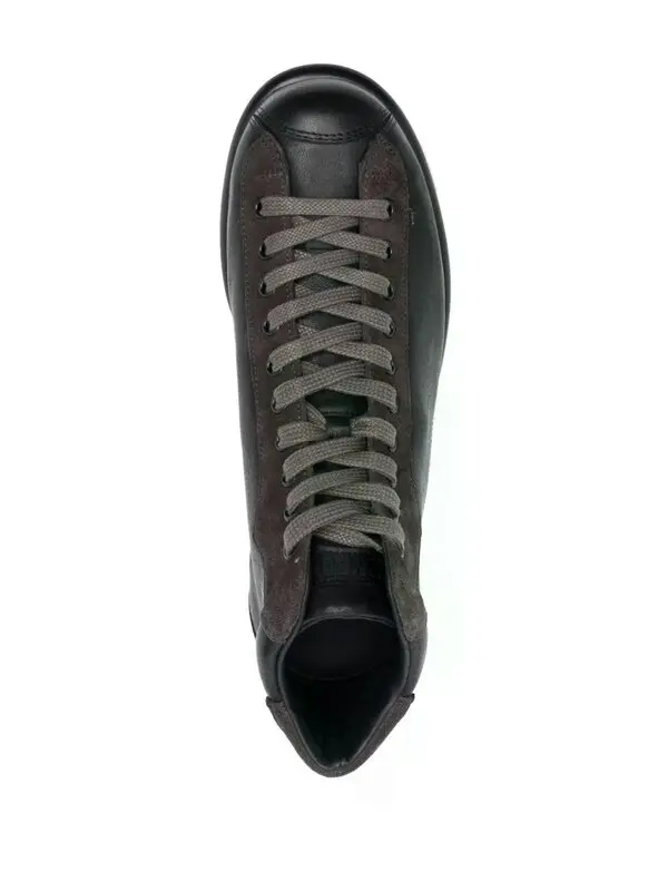 Camper Pelotas Ariel Leather Sneakers - Black