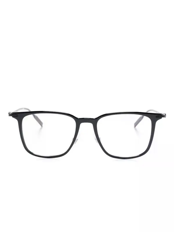 Montblanc Square Frame Eyeglasses - Black