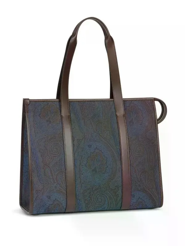 Etro Paisley Print Tote Bag