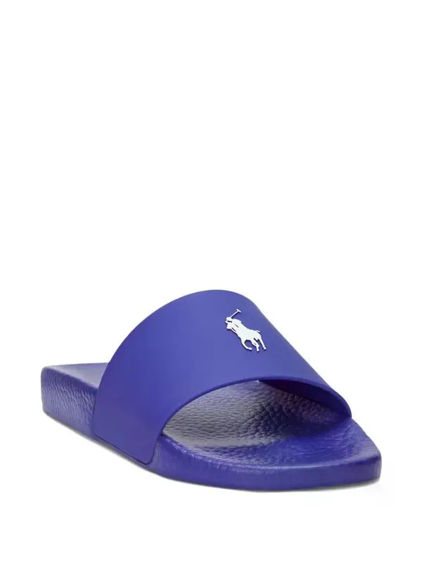 Polo Ralph Lauren Logo Sliders - Blue
