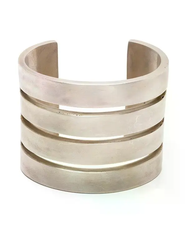 PARTS OF FOUR Ultra Reduction Slit Bracelet - Silver