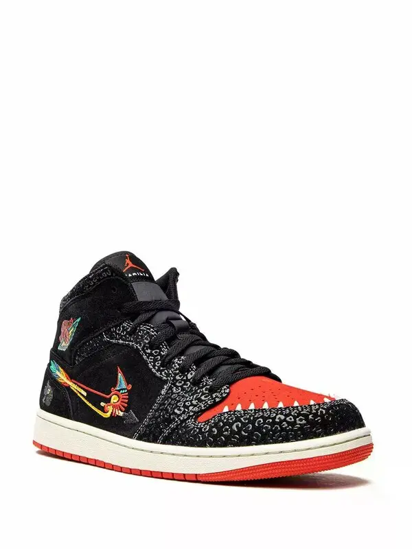 JORDAN Air 1 Mid Se Siempre Familia Sneakers