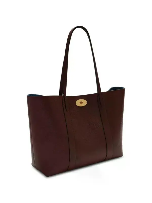 Mulberry Grained Bayswater Tote Bag - Red
