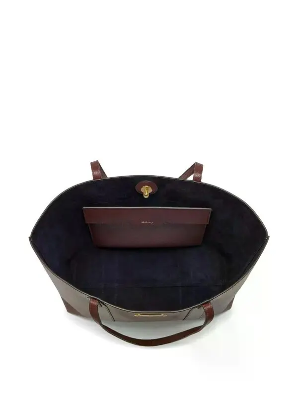 Mulberry Grained Bayswater Tote Bag - Red
