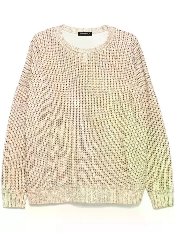 UNDERCOVERISM Fake Knit Printing Sweater