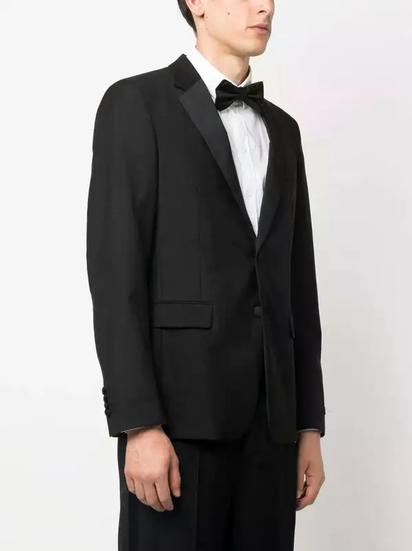 Prada Single-breasted Tailored Blazer - Black